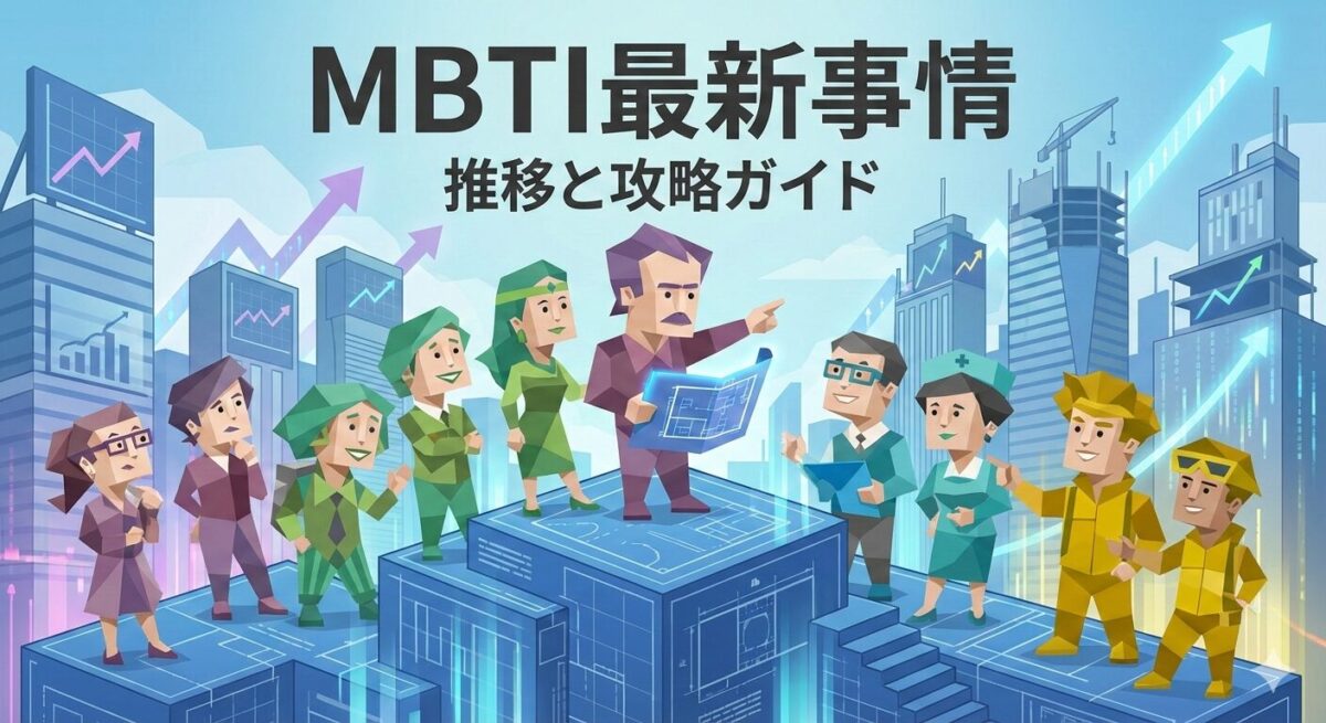 【MBTI最新事情】なぜ今流行るのか？その「推移」とINTJ建築家による構造的攻略ガイド - KatsuWin